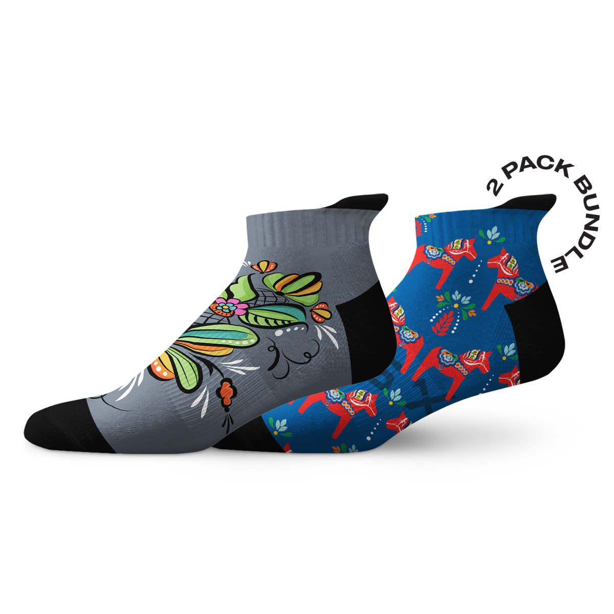 SOX - TAB - GREY KURBITS & BLUE DALAHORSE COMBO – MountCO
